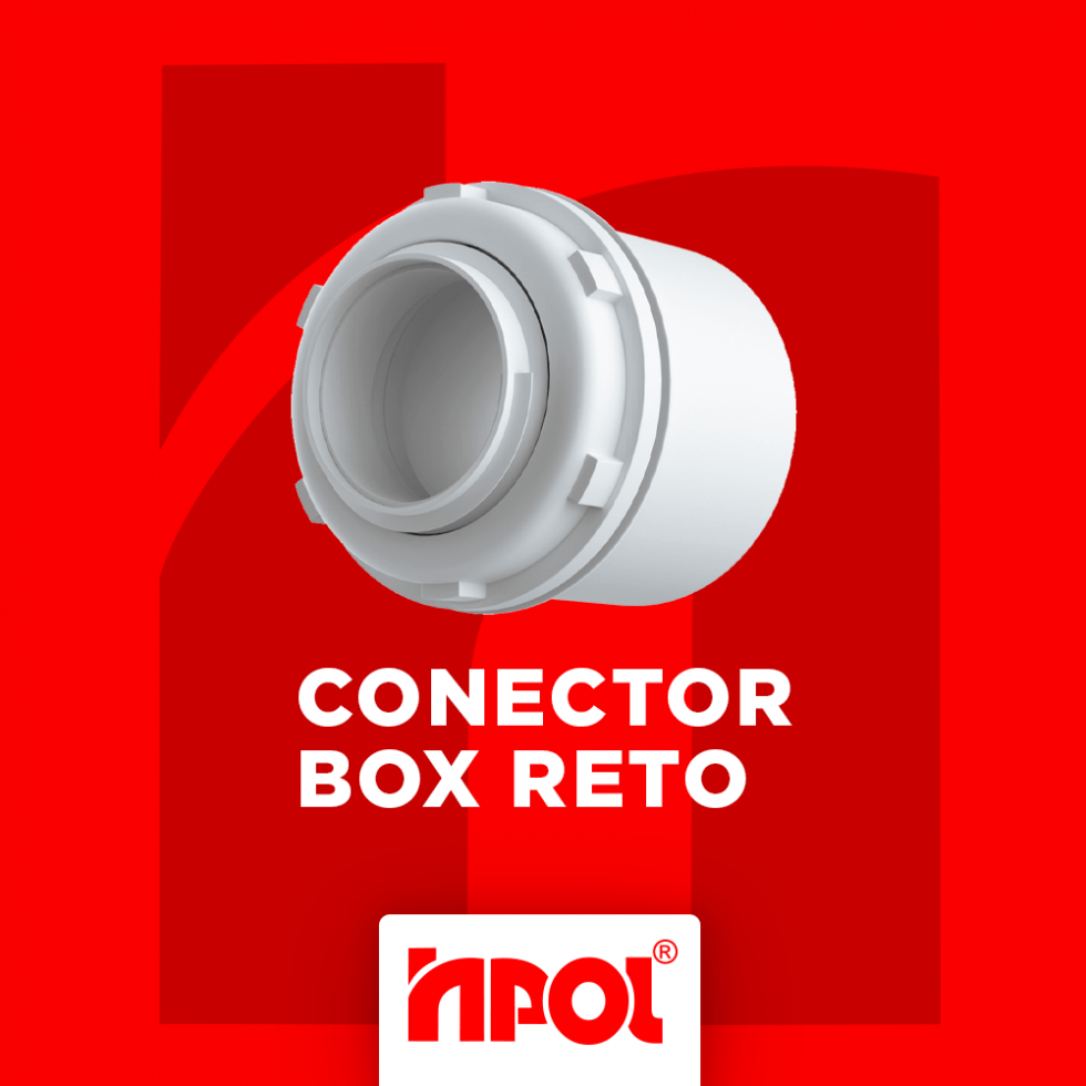 Conector Box Reto em Caixas de Passagem | Inpol